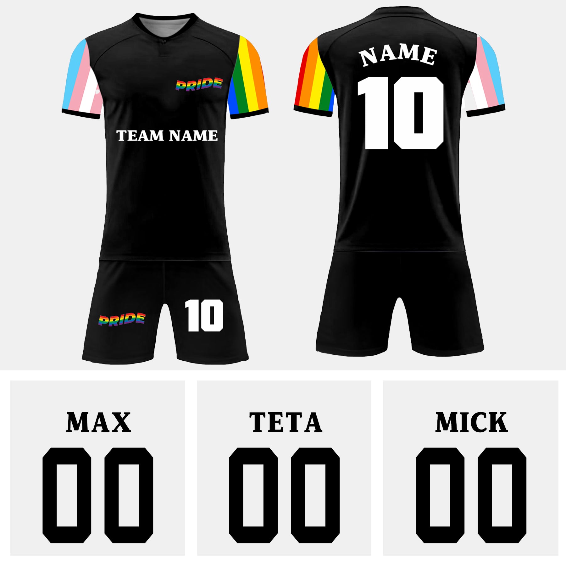 LGBT Pride Football Jerseys Custom-Made In Preparation